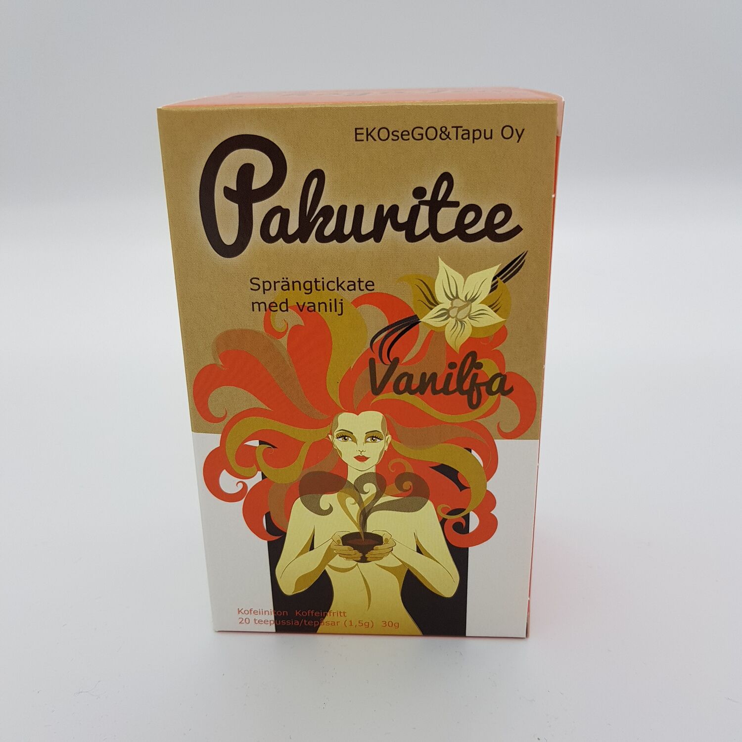 Pakuritee Vanilja | EkoAarreKauppa